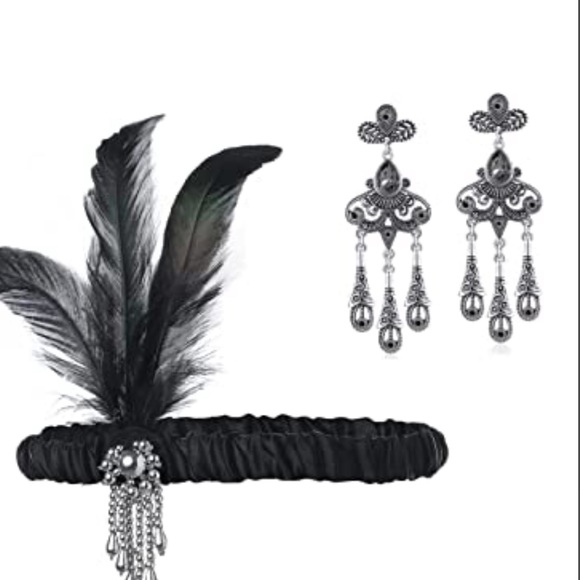 Party Supplies | Great Gatsby Roaring 2s Party Set Of Costume Items ...